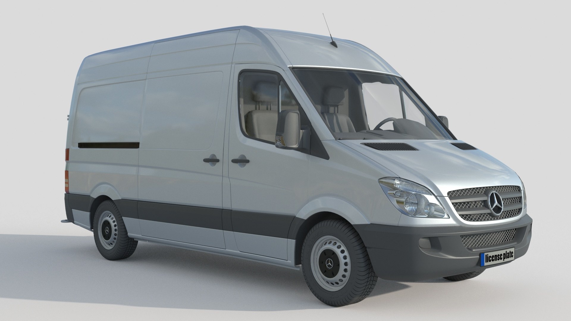 3D Mercedes Benz Sprinter model - TurboSquid 1894880