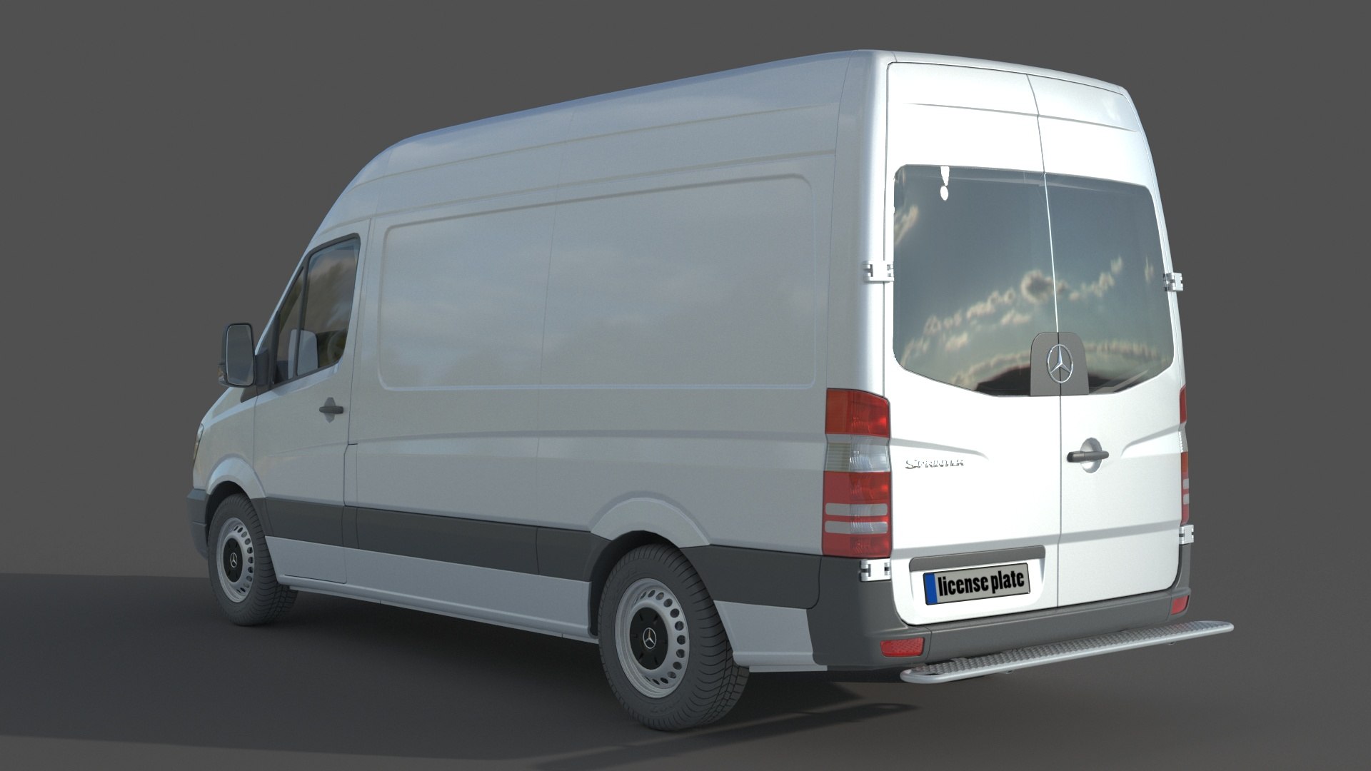 3D Mercedes Benz Sprinter model - TurboSquid 1894880