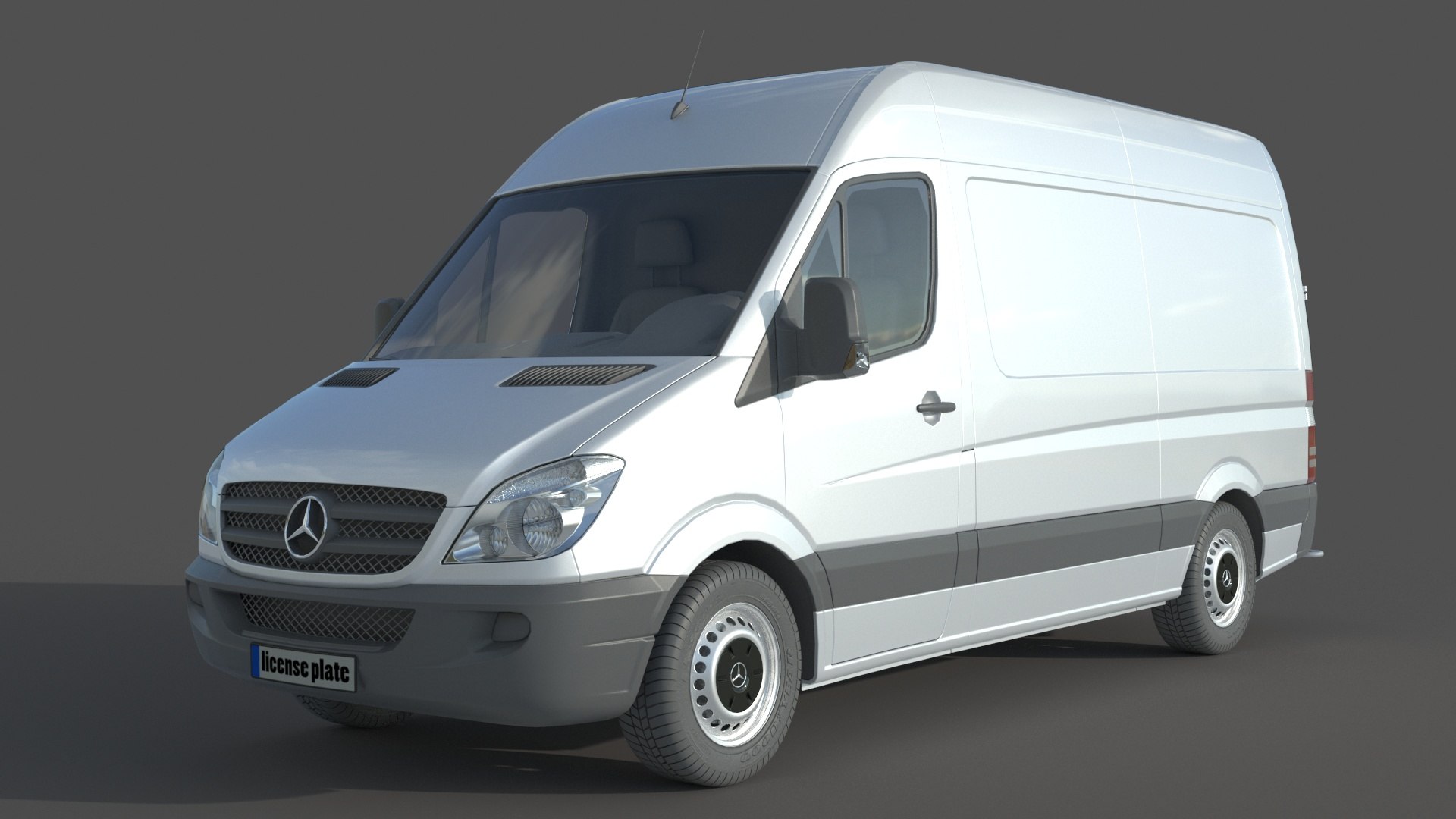 3D Mercedes Benz Sprinter model - TurboSquid 1894880