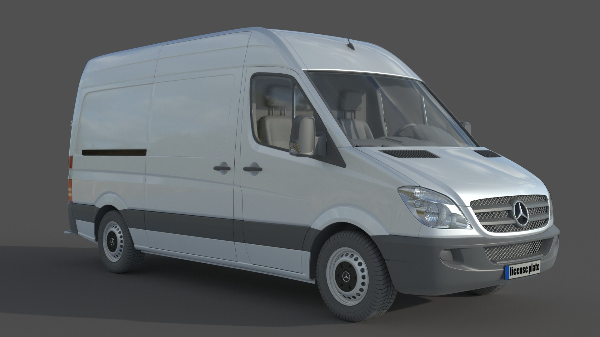 3D Mercedes Benz Sprinter model - TurboSquid 1894880