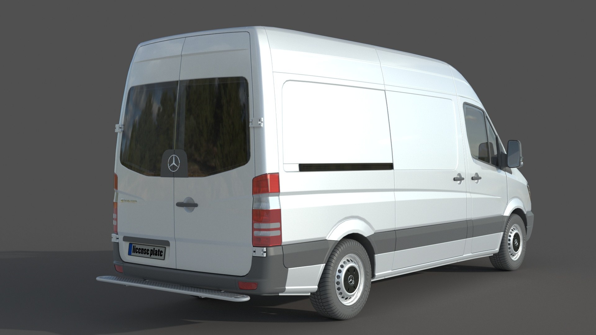 3D Mercedes Benz Sprinter model - TurboSquid 1894880