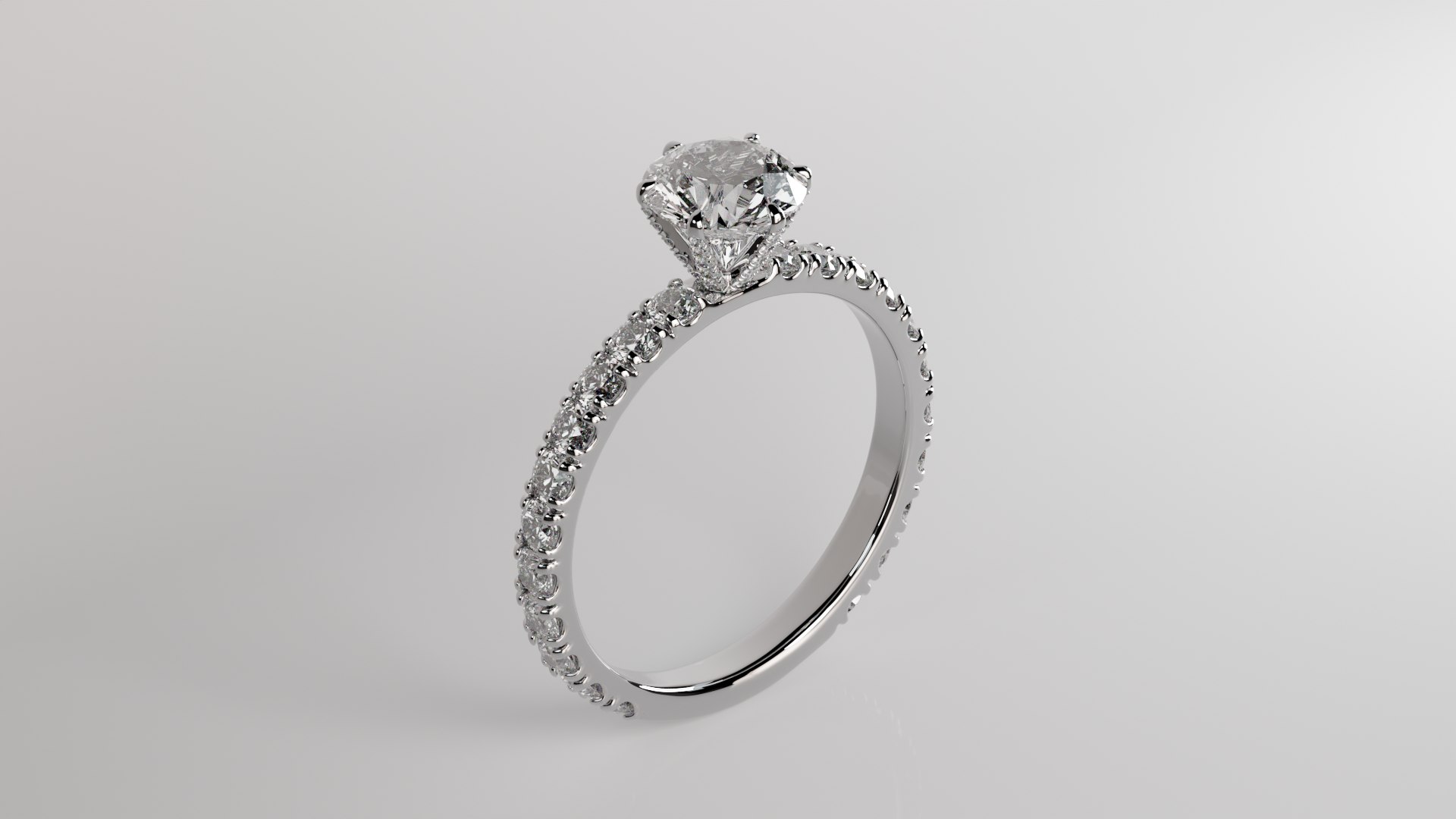 3D Engagement Diamonds Ring V02 Model - TurboSquid 2101135