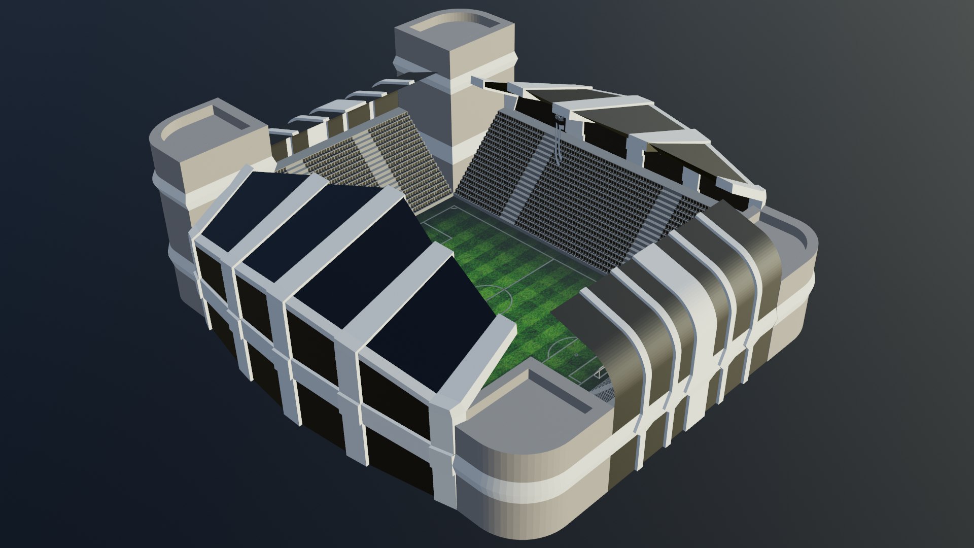 3D Football Stadium - Juventus Model - TurboSquid 1882248