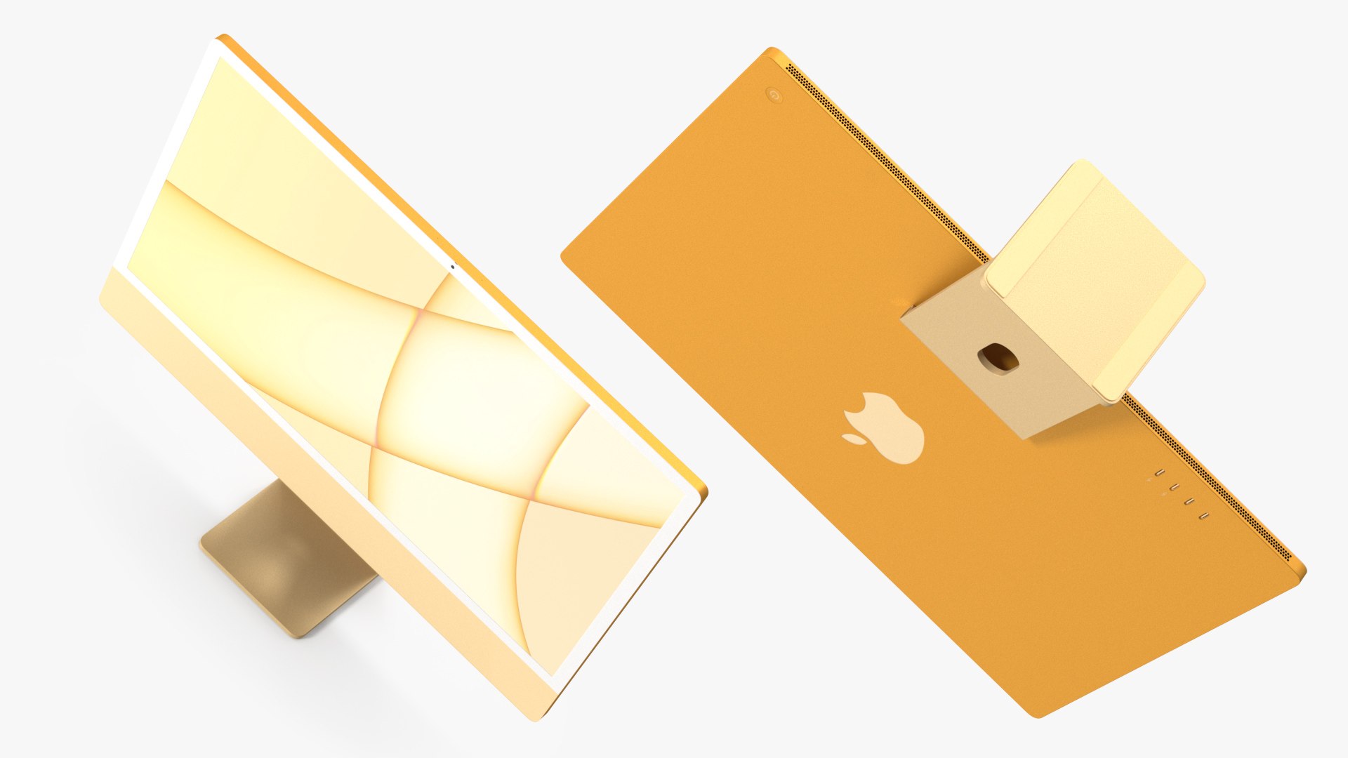 Apple IMac 2021 Yellow 3D Model - TurboSquid 1753368 Apple IMac 2021 Yellow 3D Model - TurboSquid 1753368