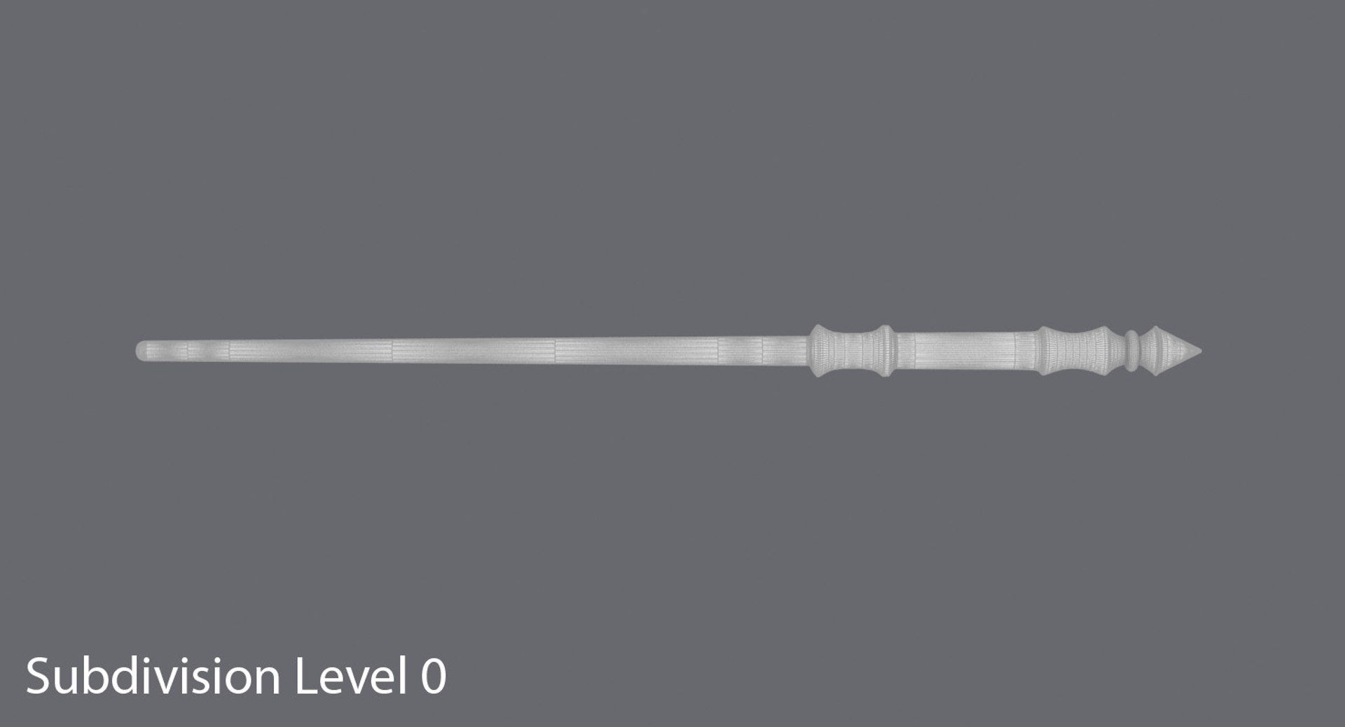 Magic-wands----wand-02 3D Model - TurboSquid 1246685