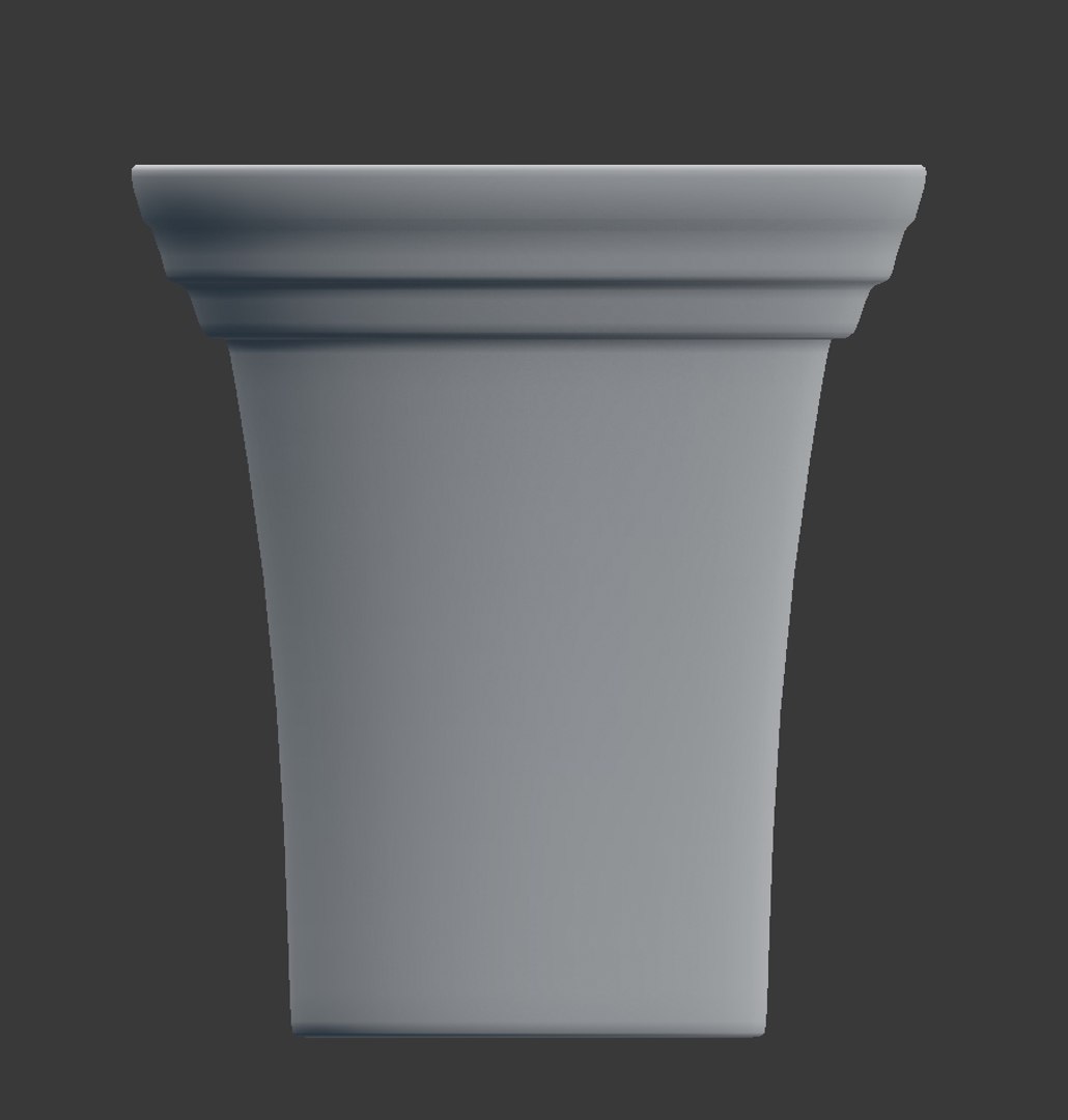 Green Flower Pot 3D Model - TurboSquid 1366159