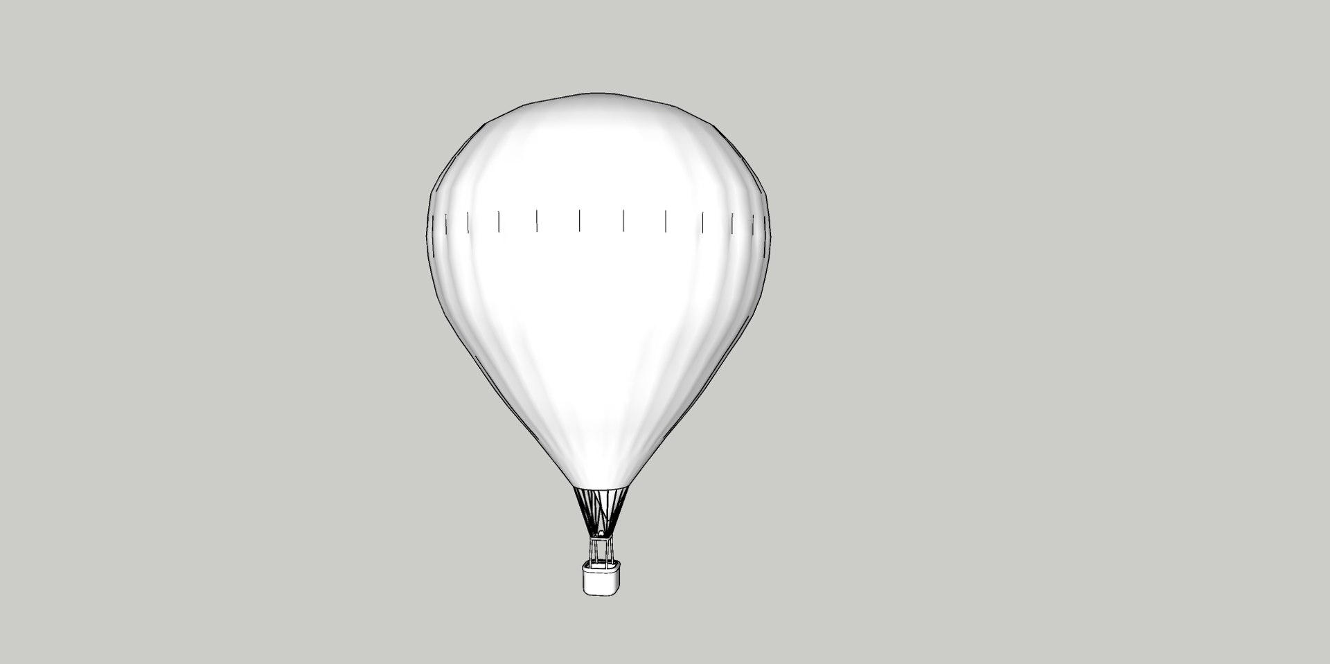3D hot air ballon model - TurboSquid 1405419
