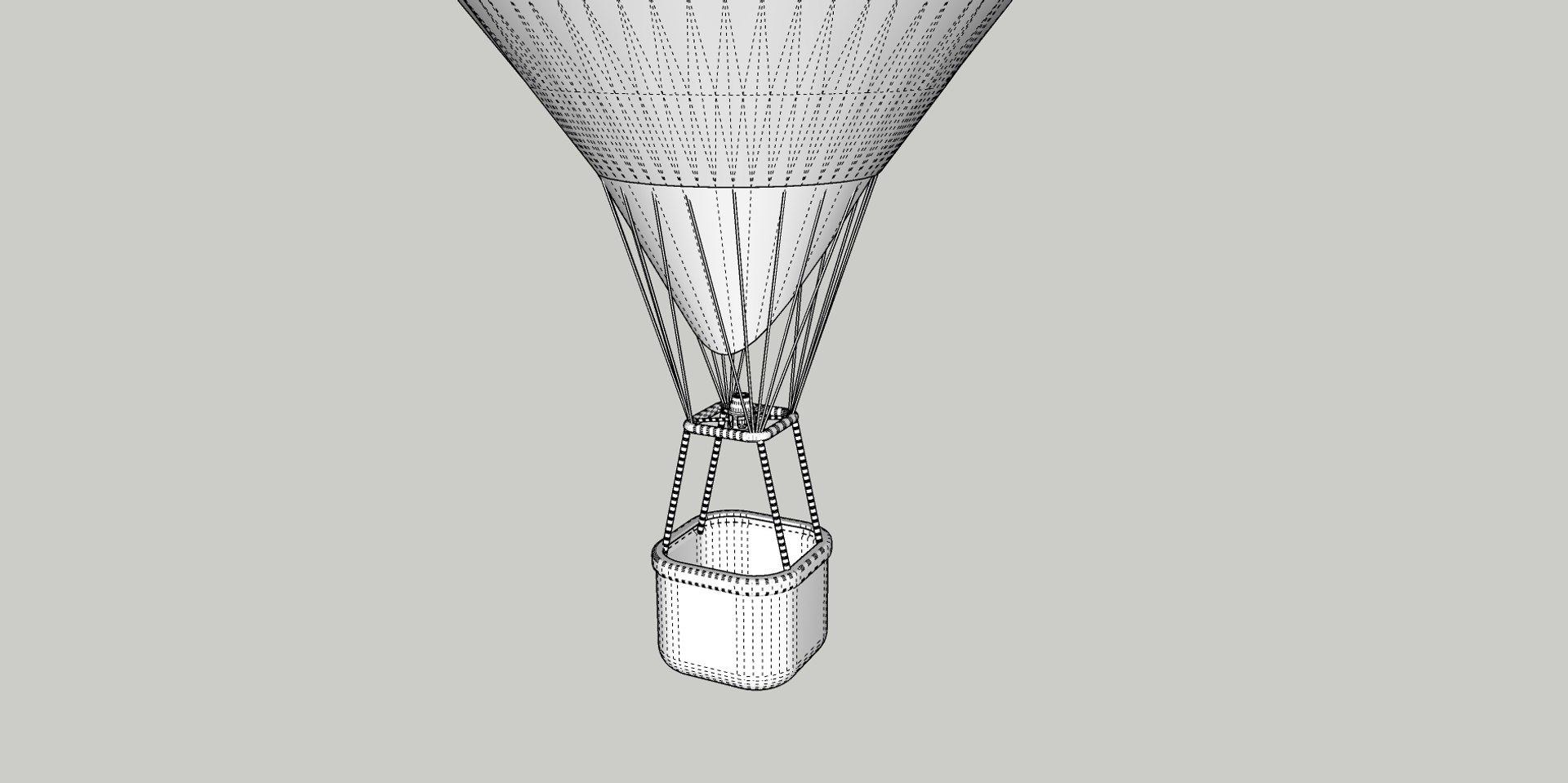 3D hot air ballon model - TurboSquid 1405419