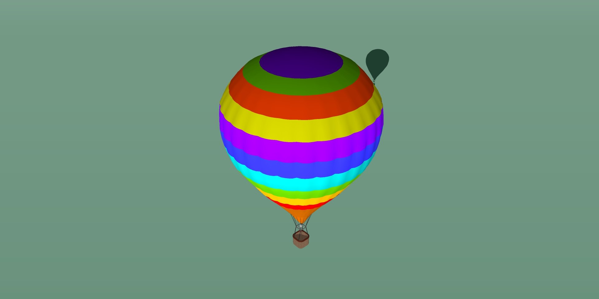 3D hot air ballon model - TurboSquid 1405419