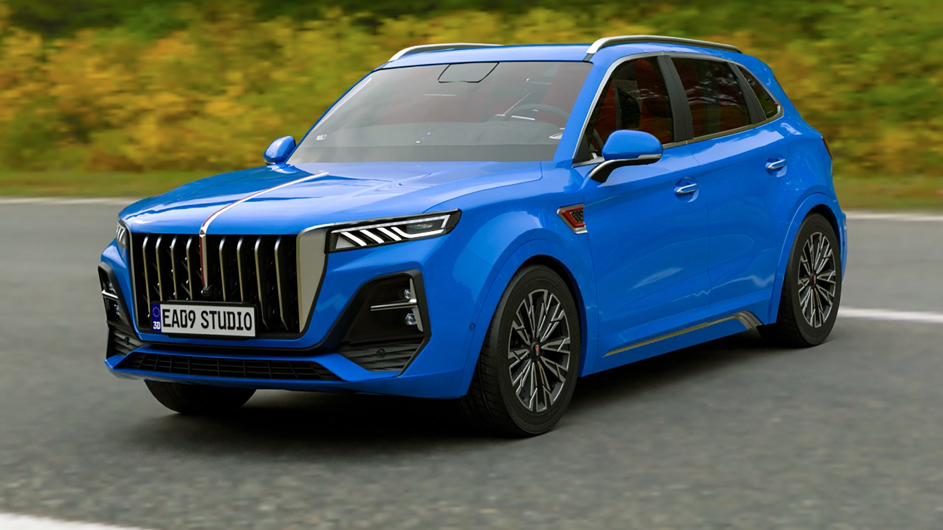 2024 Hongqi HS5 3D Model - TurboSquid 2208977