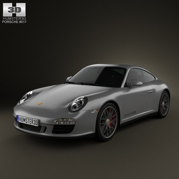 porsche 911 carrera 3d model