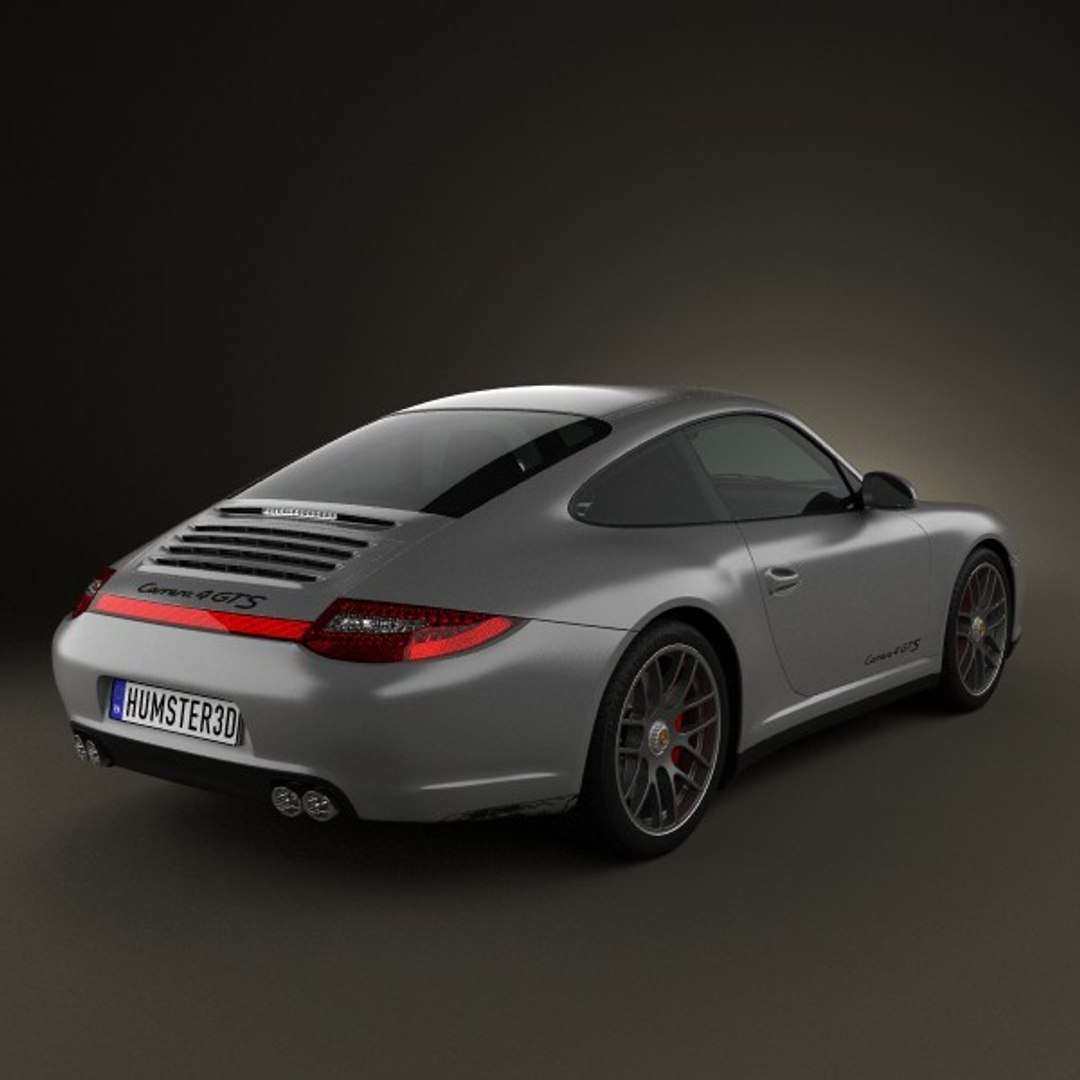 Porsche 911 Carrera 3d Model