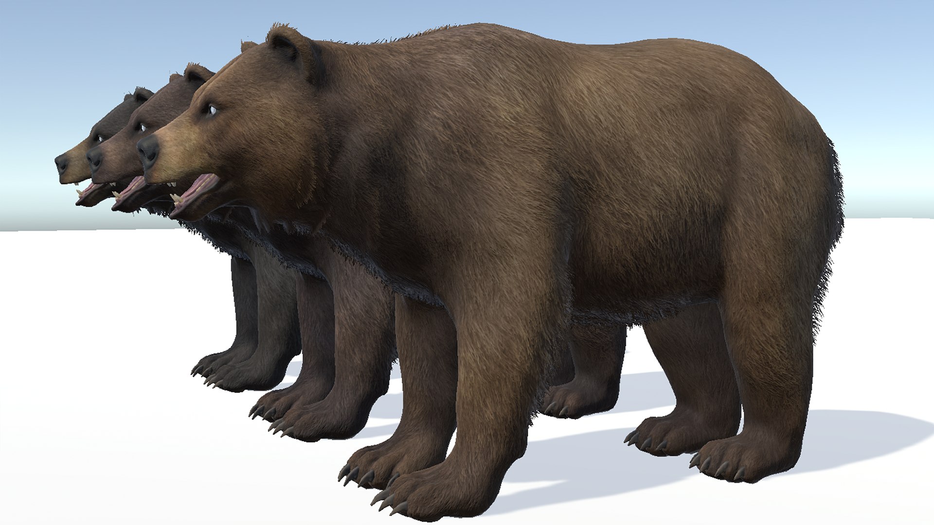 3D Bear - Male - TurboSquid 2090499