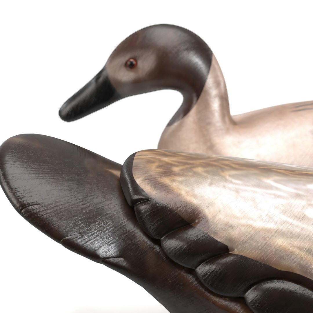 Antique Wooden Hunting Decoys PBR 3D Model - TurboSquid 2213564