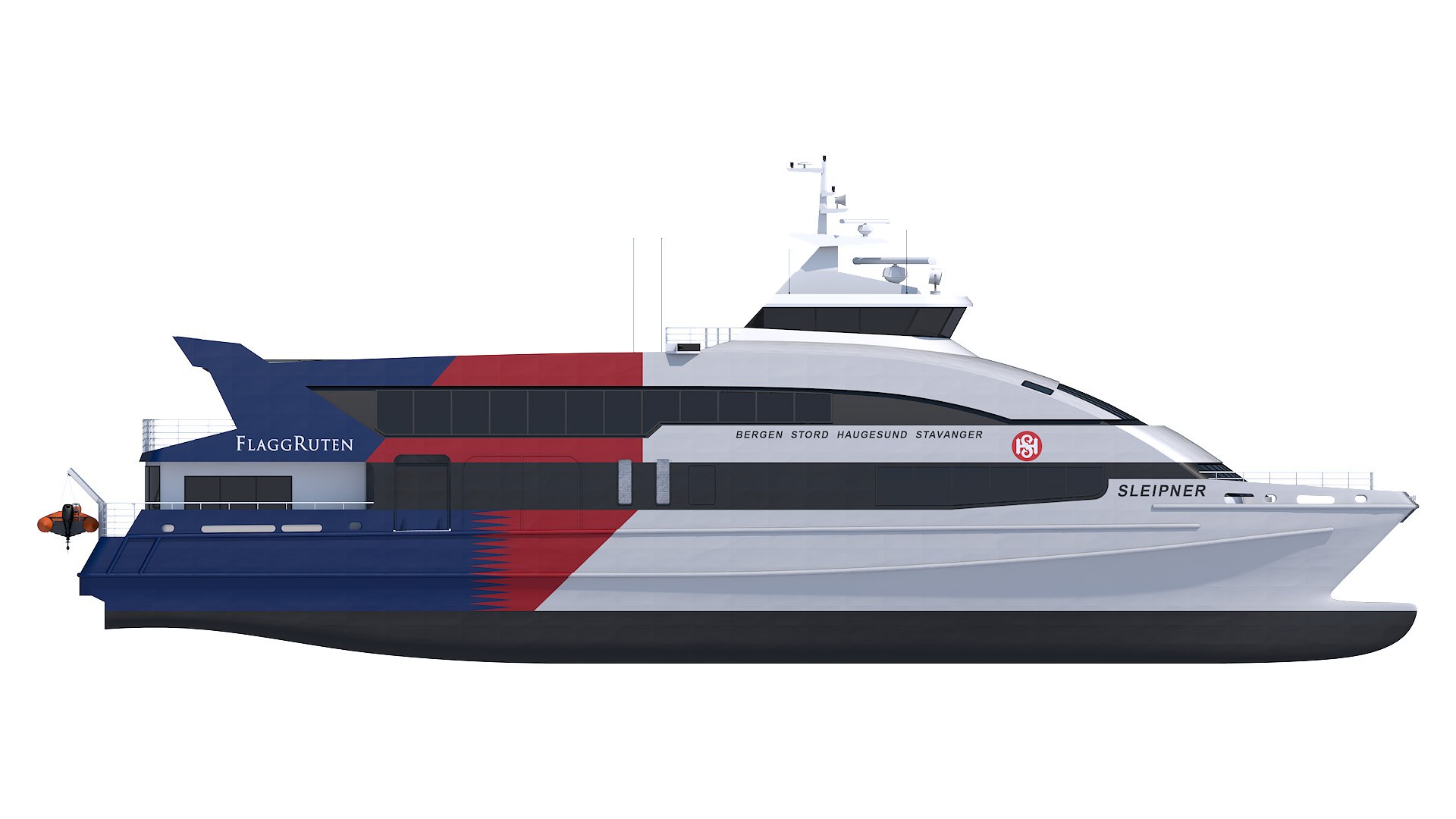 Catamaran Passenger Ferry - Model - TurboSquid 1692001