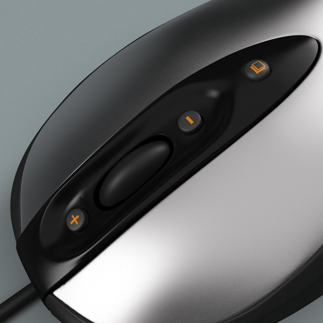 Lightwave Logitech Optical Mouse