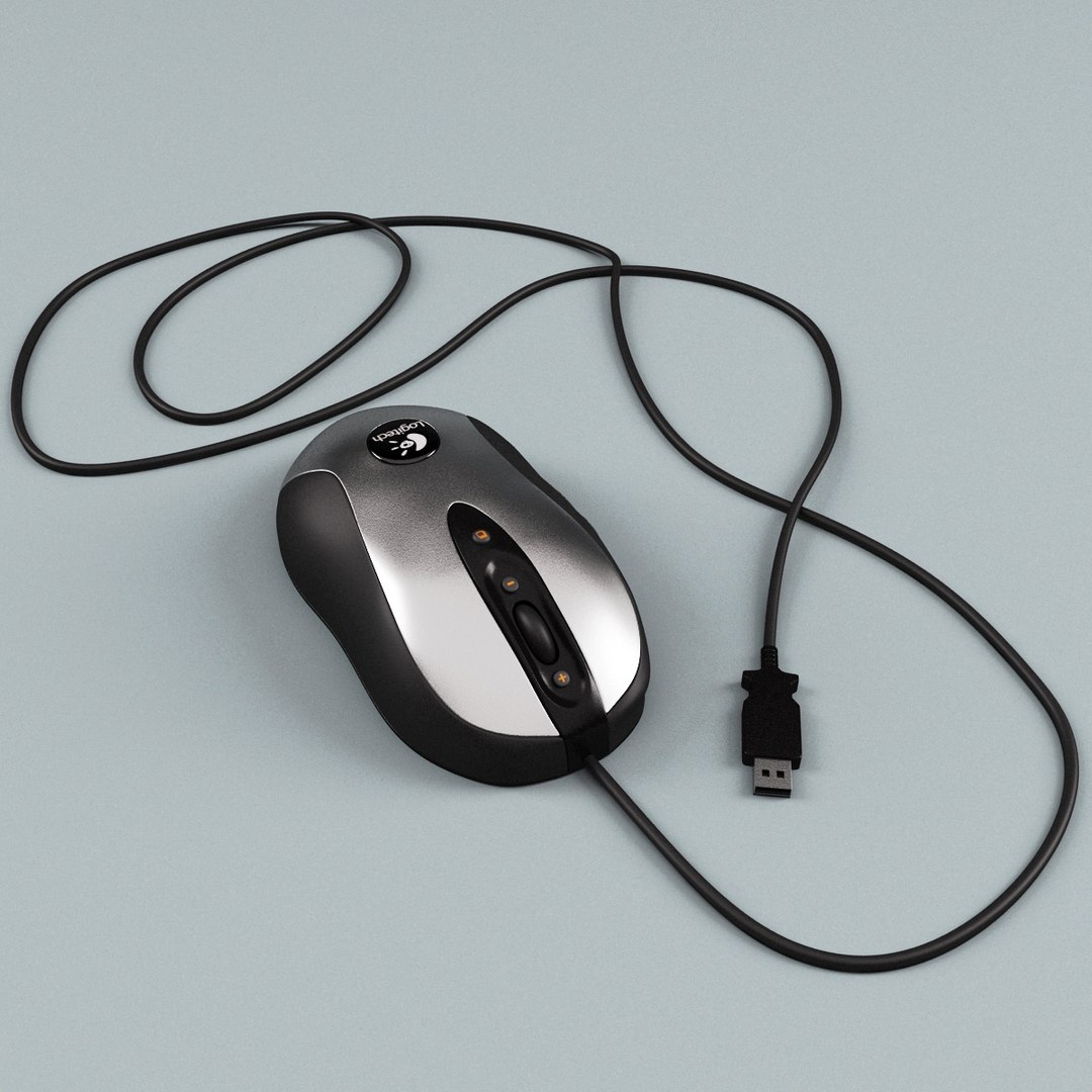 Lightwave Logitech Optical Mouse