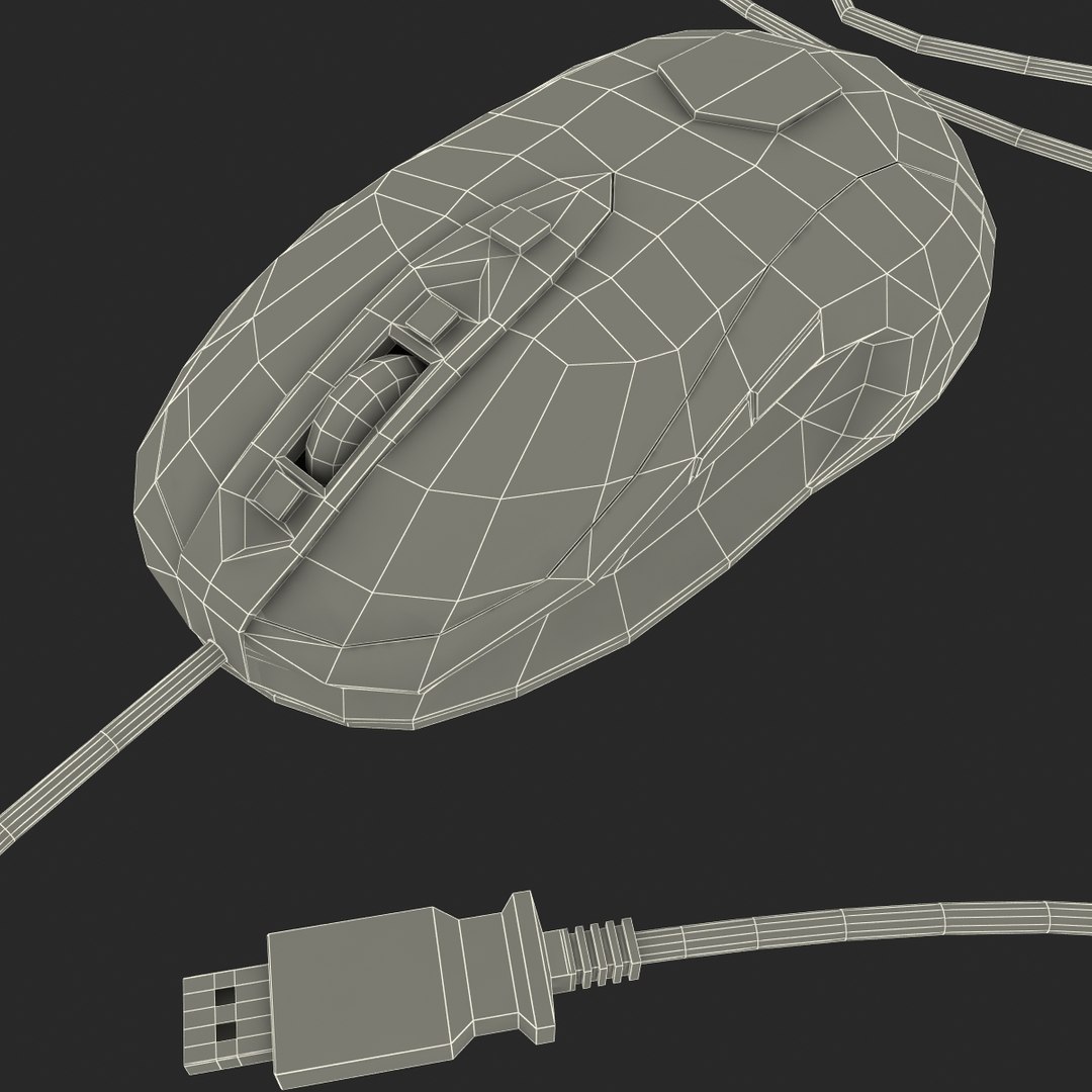 Lightwave Logitech Optical Mouse