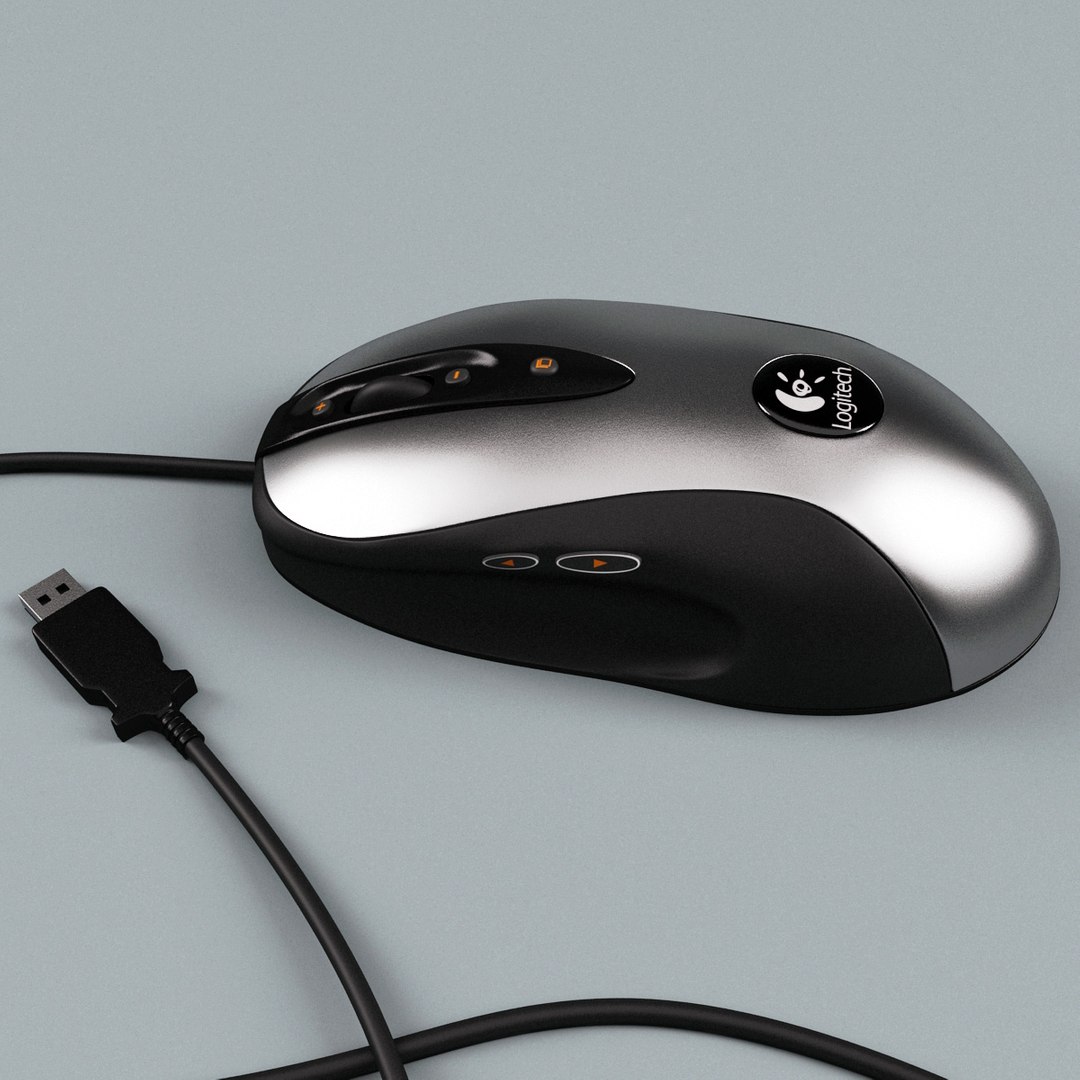 Lightwave Logitech Optical Mouse