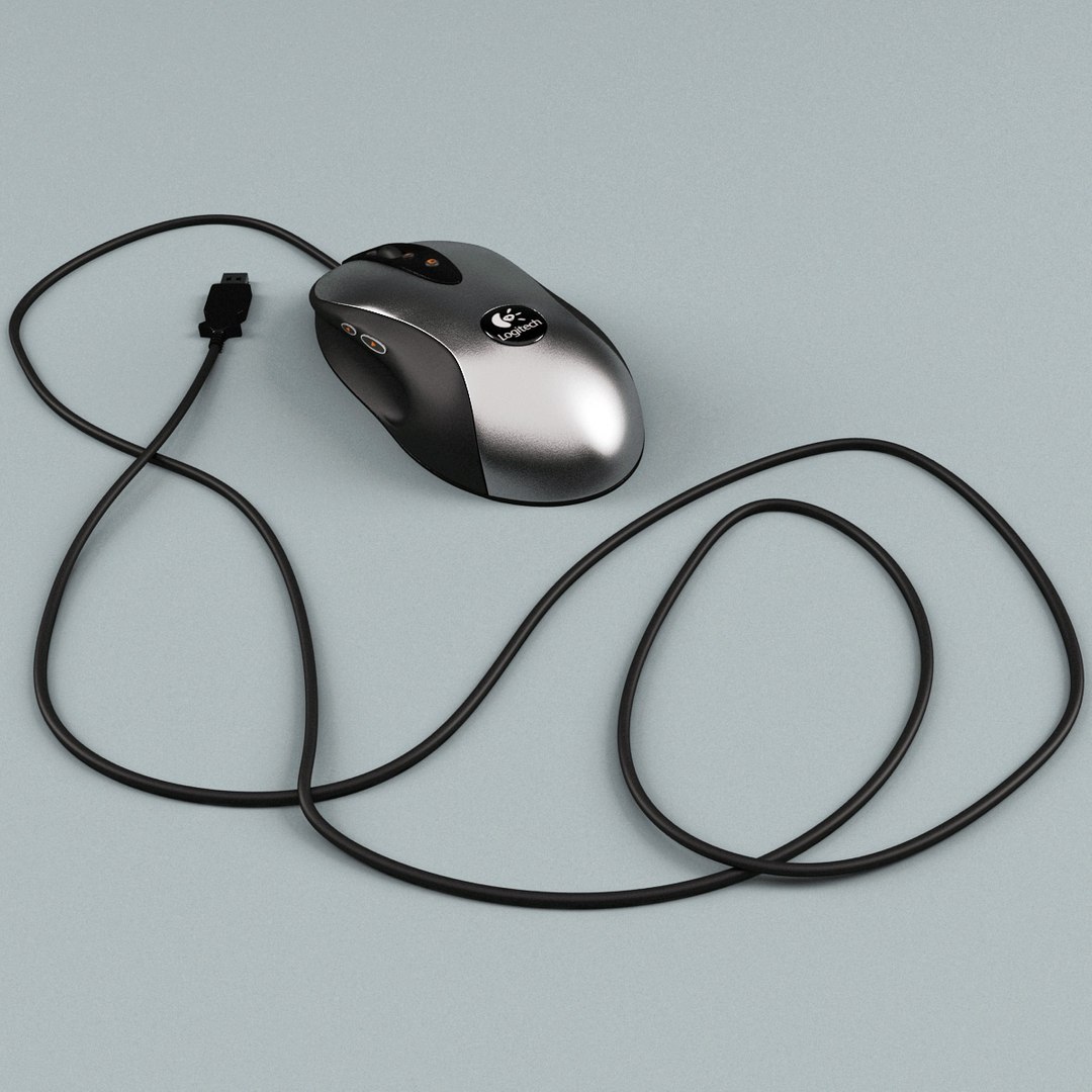 Lightwave Logitech Optical Mouse