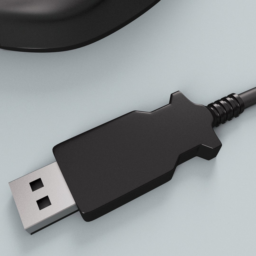 Lightwave Logitech Optical Mouse