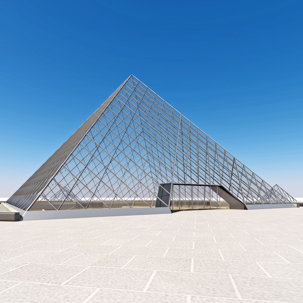 louvre gallery 3d model