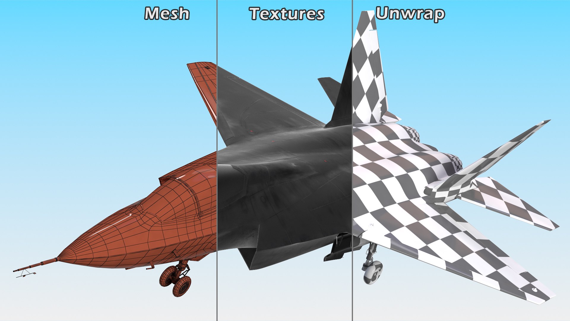 3D Multirole Jet Fighter Exterior Only Model - TurboSquid 1739613