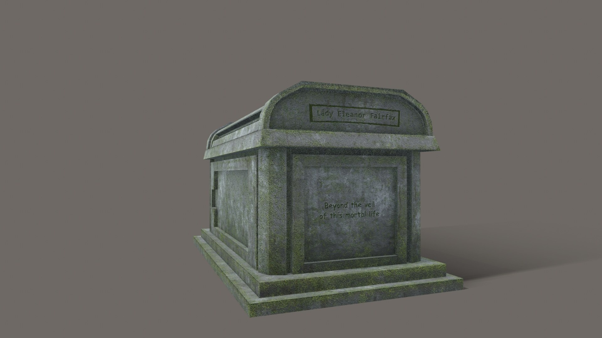 3D Grave V01 Model - TurboSquid 2430361