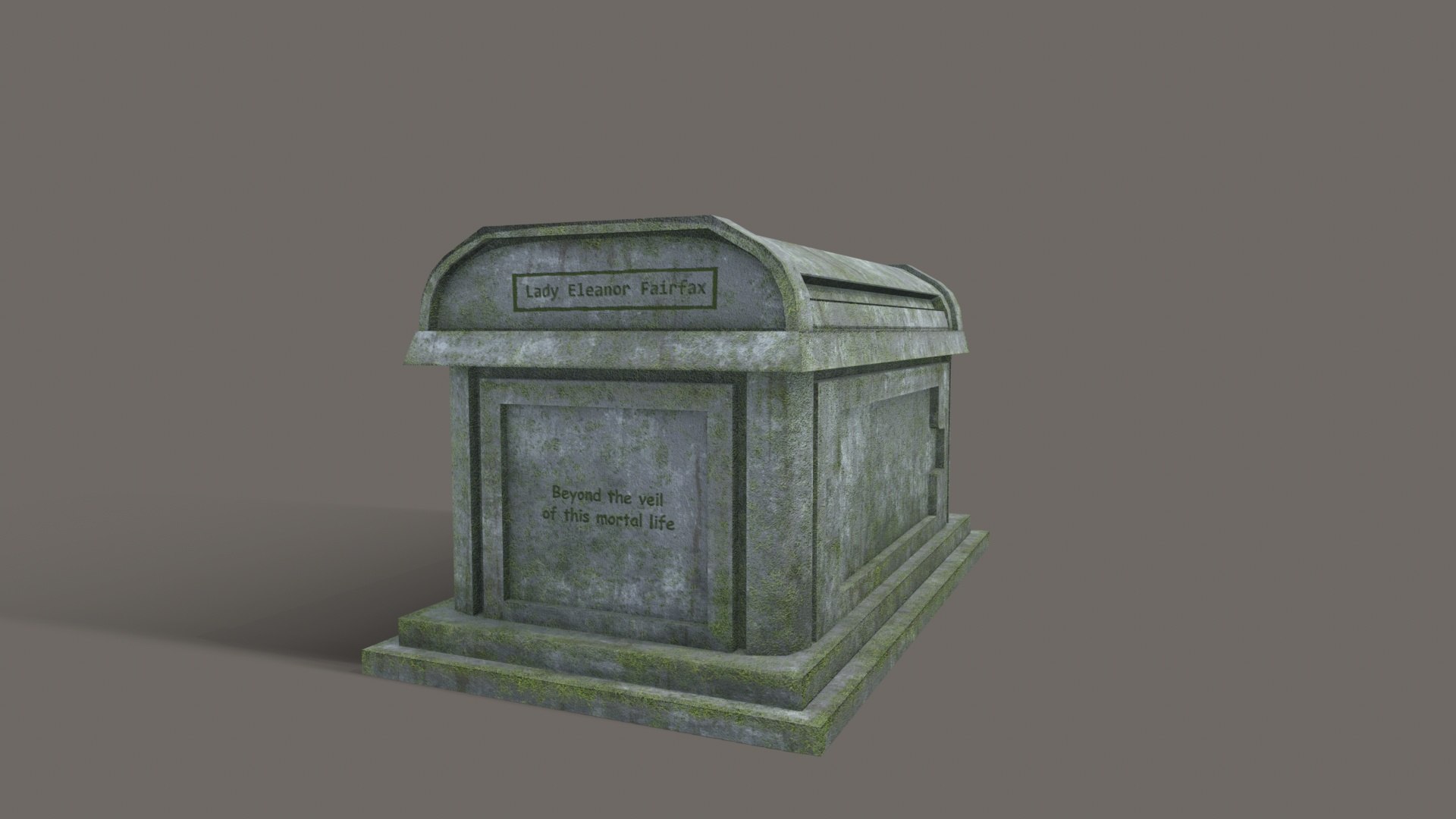 3D Grave V01 Model - TurboSquid 2430361