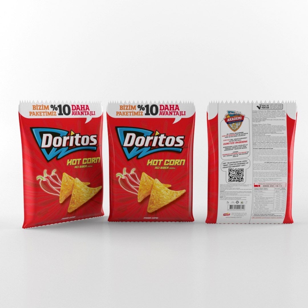 3ds Max Chips Doritos Lays