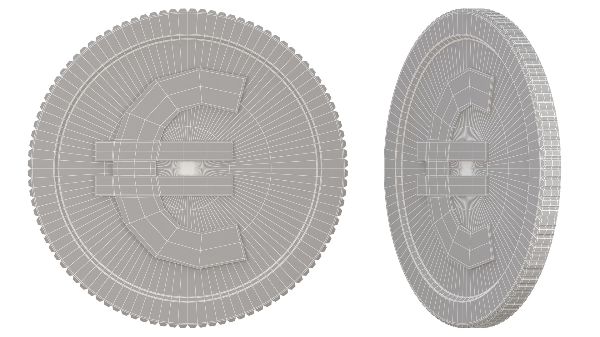 Gold Coin 3D Model - TurboSquid 1703743