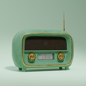 Download Free & Premium Radio 3D Models | TurboSquid