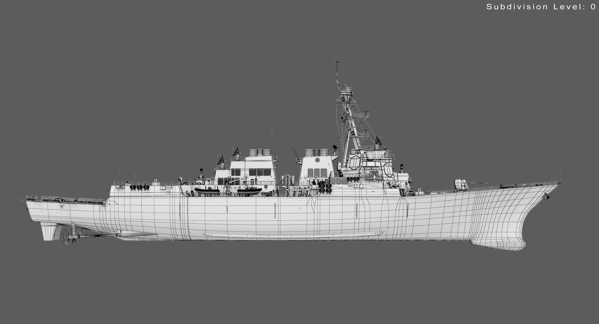 Uss Bulkeley Ddg 3D Model - TurboSquid 1350009