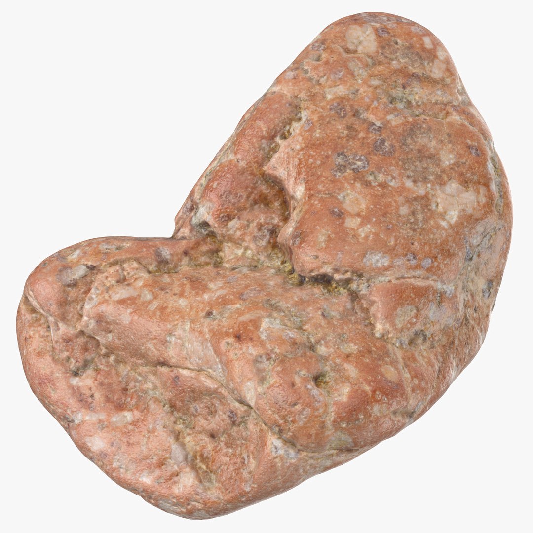 3D 4 Pebbles 02 - TurboSquid 1520533