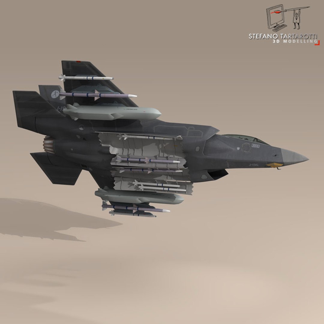 Pilot - Air Force 3d Model