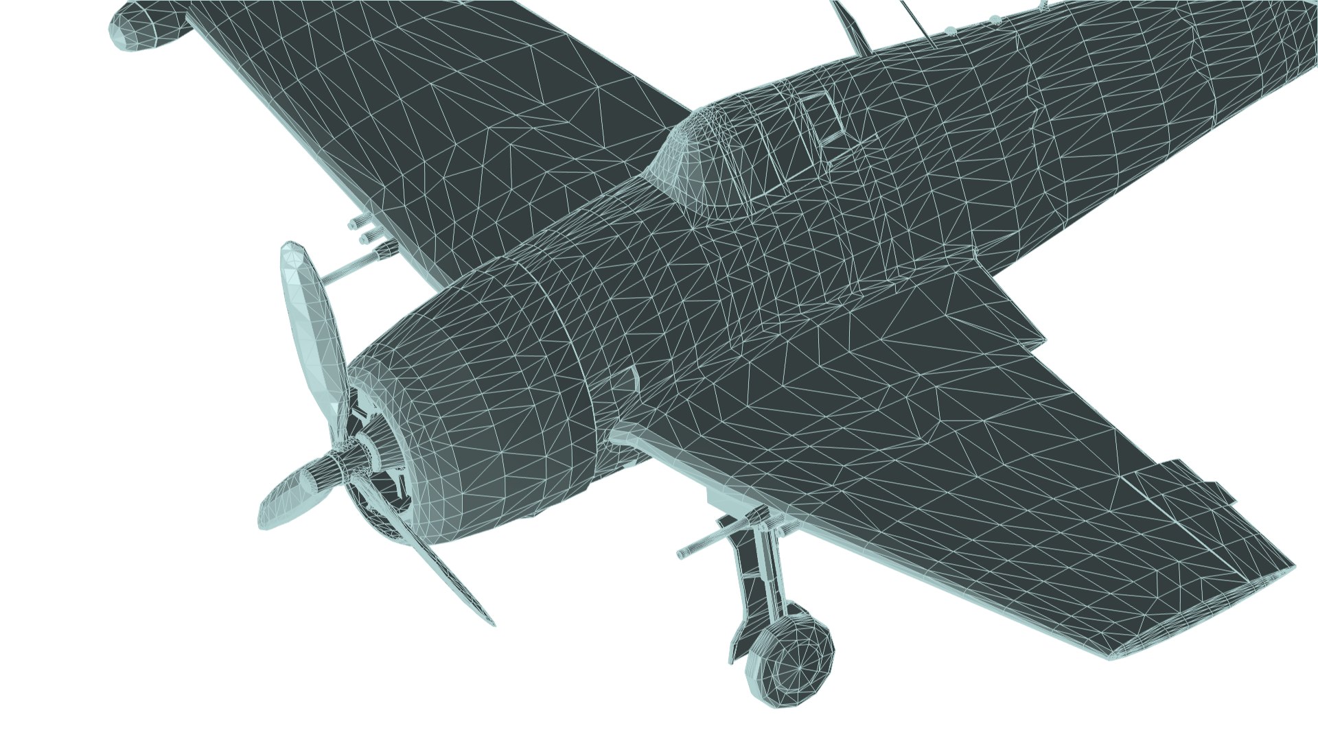 3D Grumman F6F Hellcat Model - TurboSquid 1985852