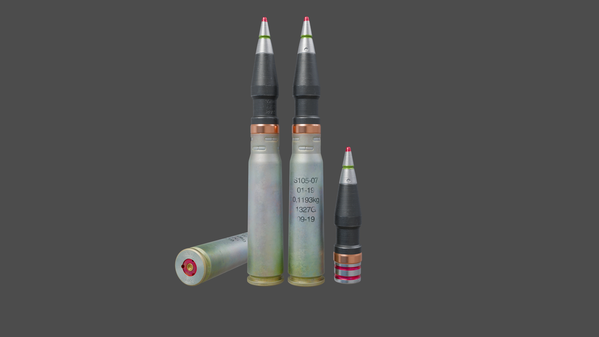 Heavy Caliber Catridge Collection 3D - TurboSquid 2280121