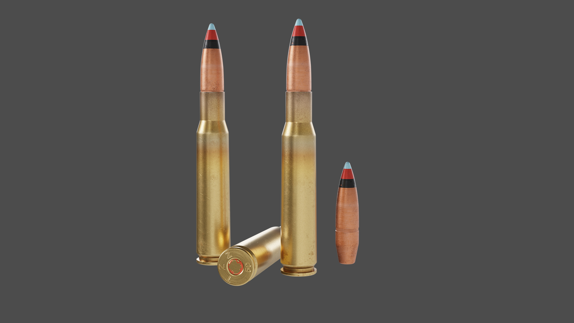 Heavy Caliber Catridge Collection 3D - TurboSquid 2280121