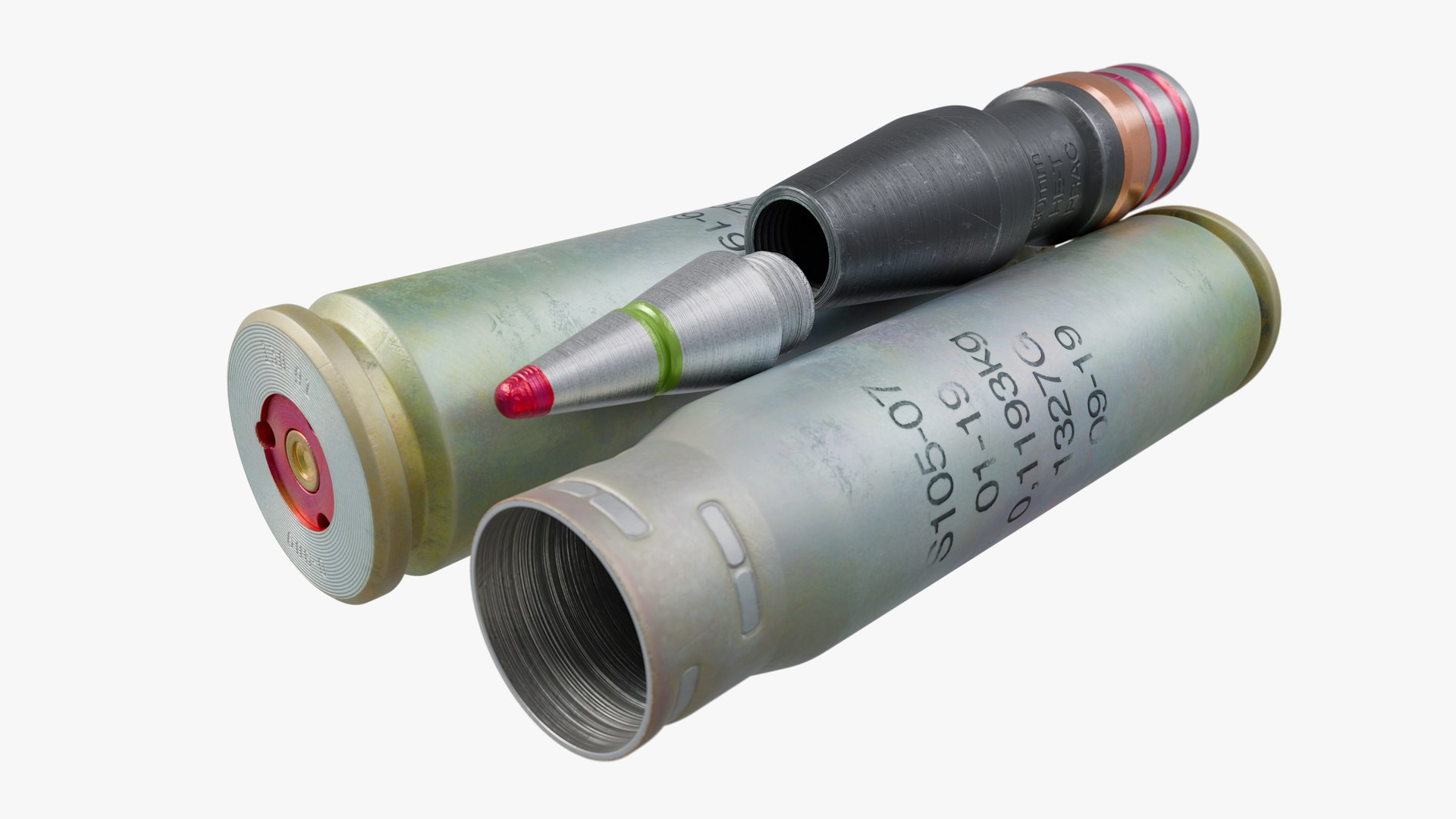 Heavy Caliber Catridge Collection 3D - TurboSquid 2280121