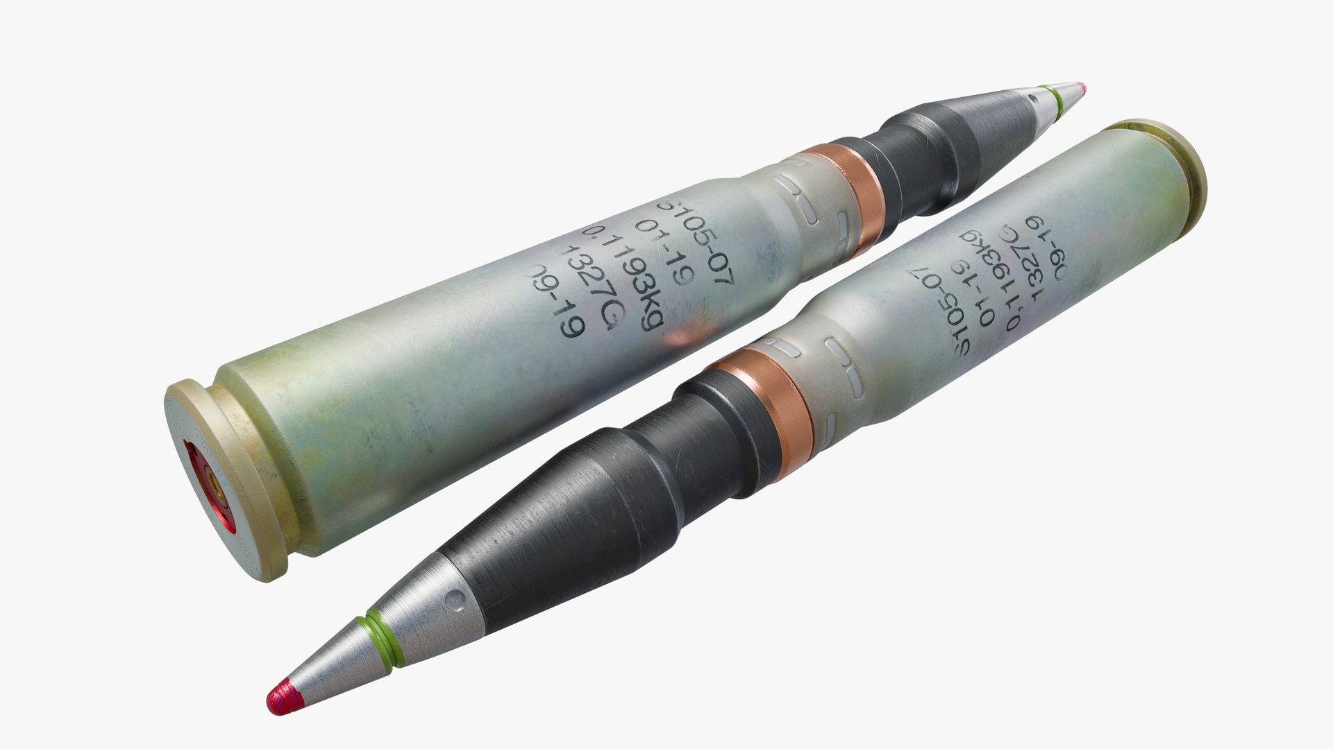 Heavy Caliber Catridge Collection 3D - TurboSquid 2280121