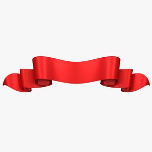 Ribbon Banner 04v PBR 3D Model - TurboSquid 1974517