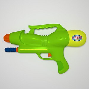Water Gun 3D Models for Download | TurboSquid