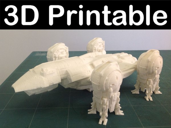 modèle 3D de Le vaisseau spatial Prométhée du film Prométhée ...