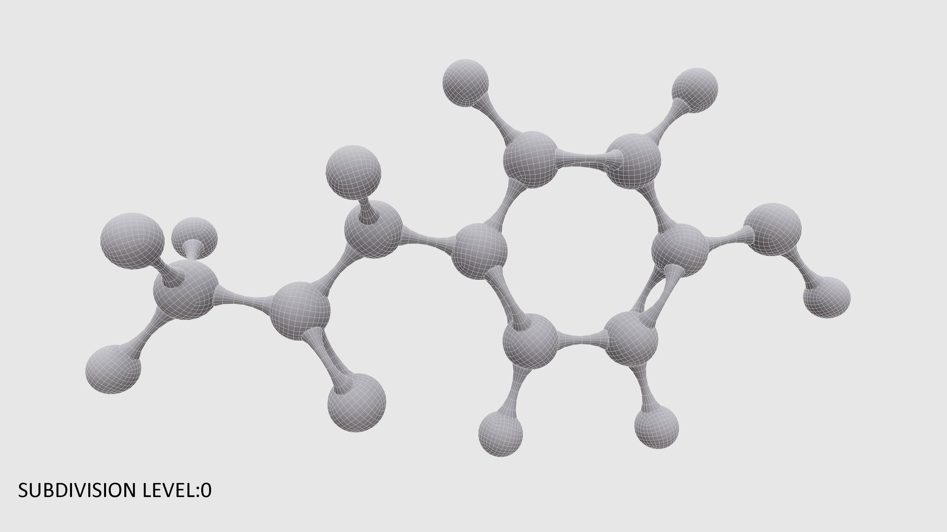 Paracetamol Molecule With PBR 4K 8K 3D Model - TurboSquid 1945005
