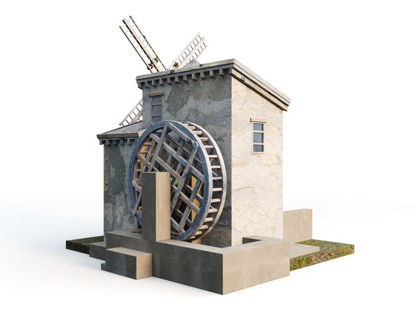 3D model Cartoon Mill - TurboSquid 1786134