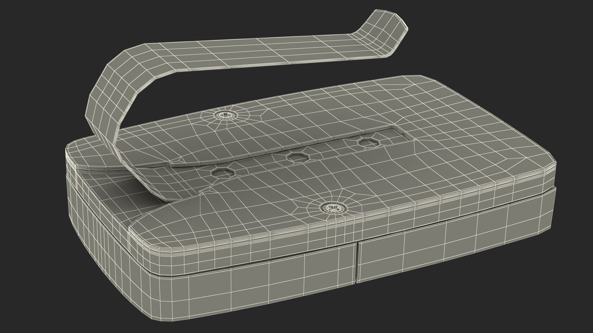 Clicker Klik1U Universal Garage Door Opener Remote 3D model ...