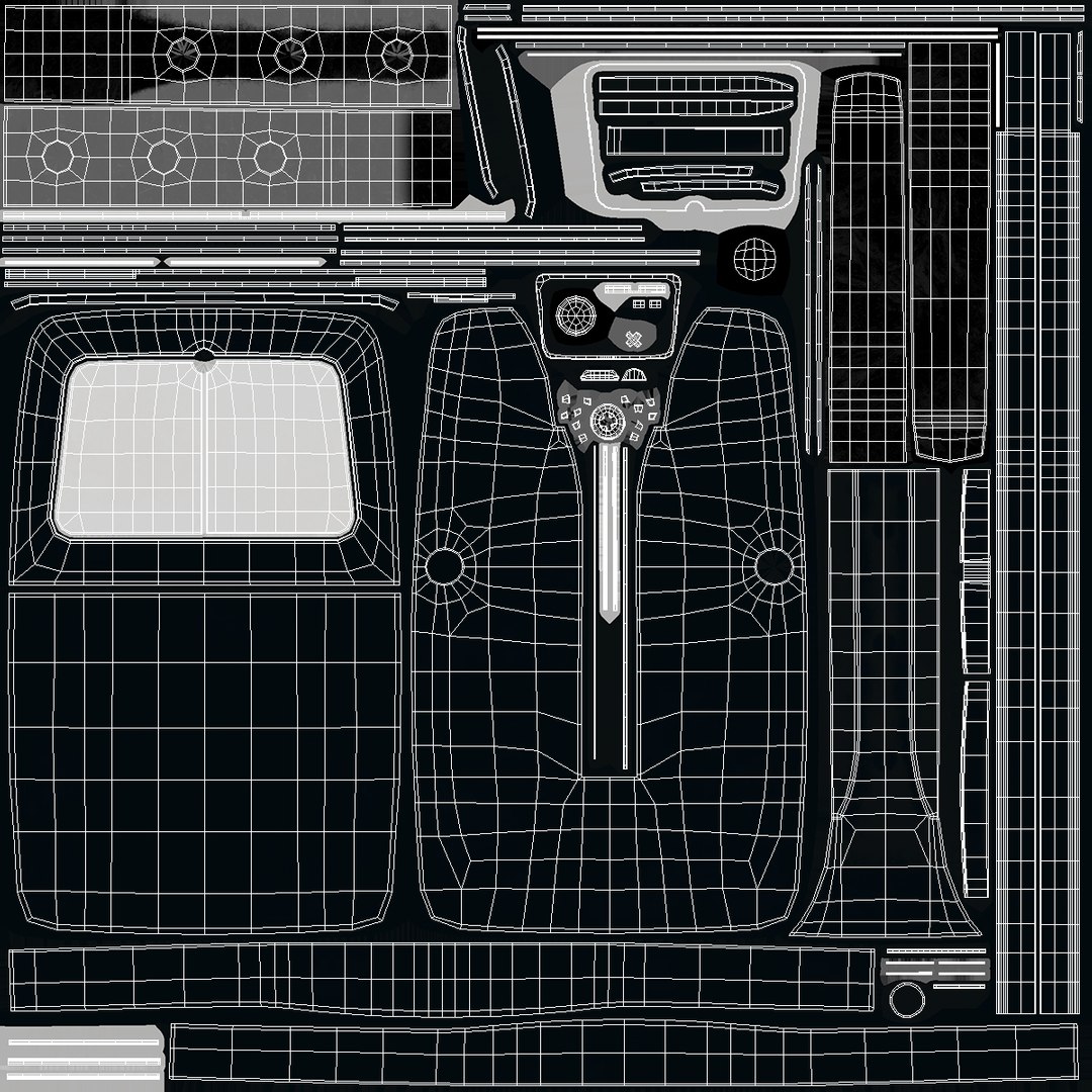 Clicker Klik1U Universal Garage Door Opener Remote 3D Model ...