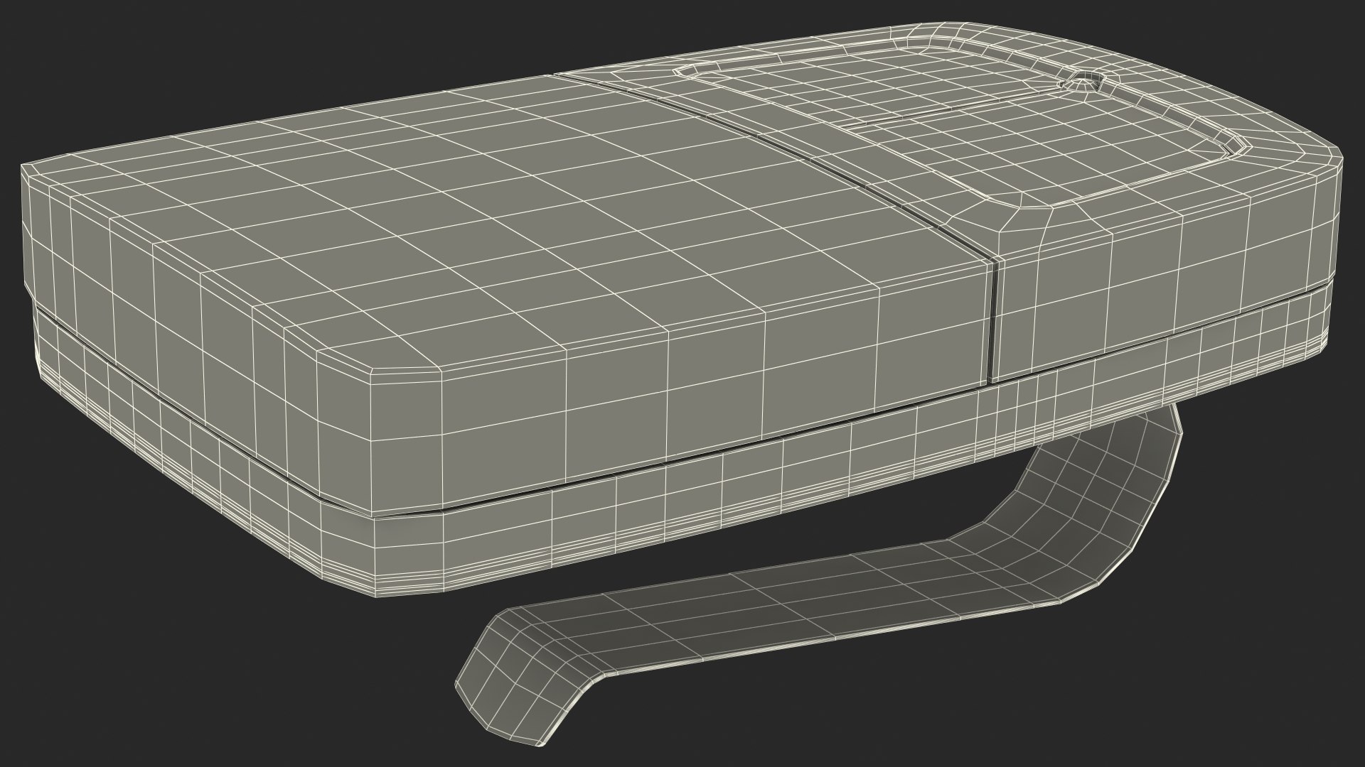 Clicker Klik1U Universal Garage Door Opener Remote 3D model ...