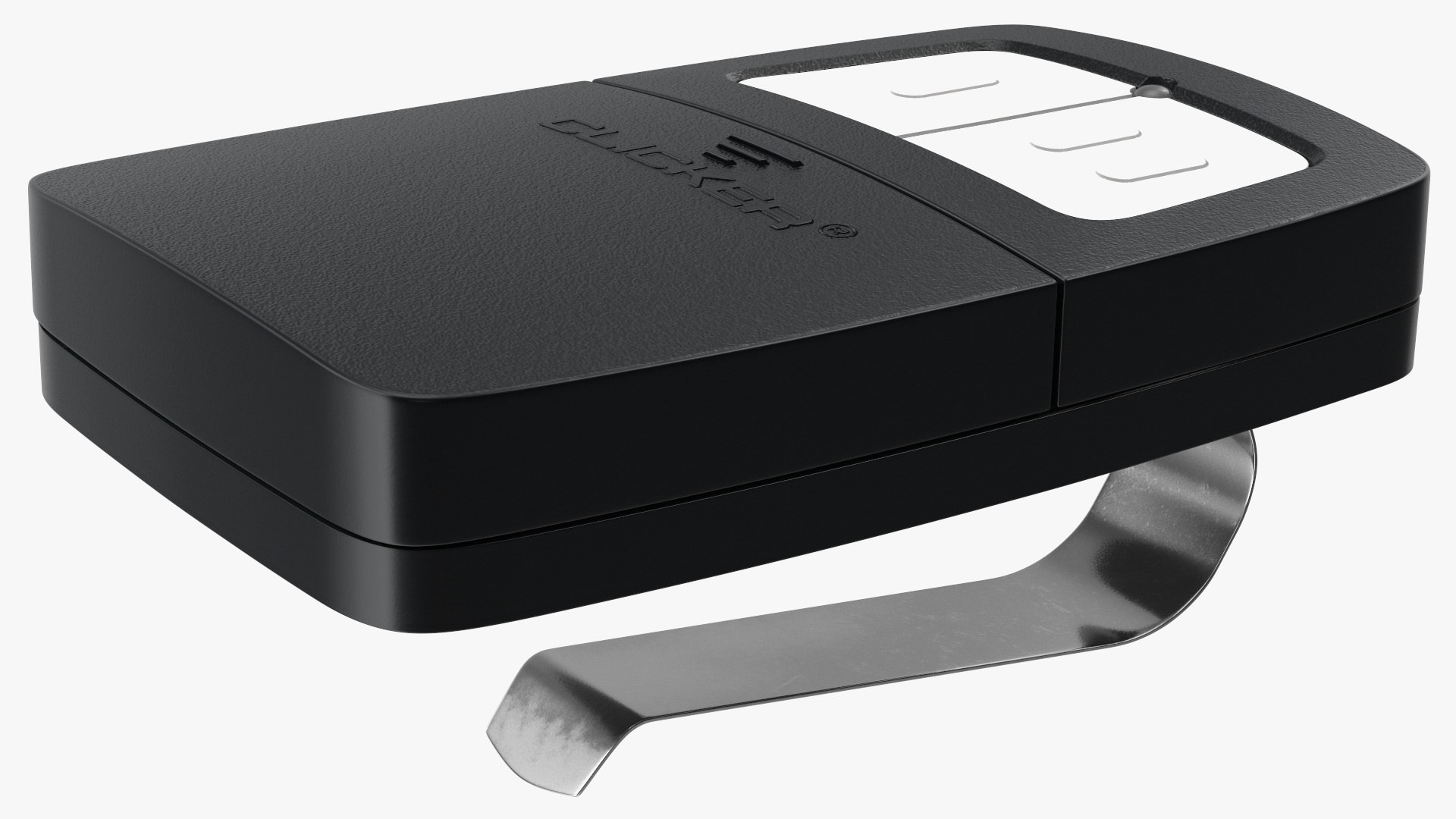 Clicker Klik1U Universal Garage Door Opener Remote 3D Model ...