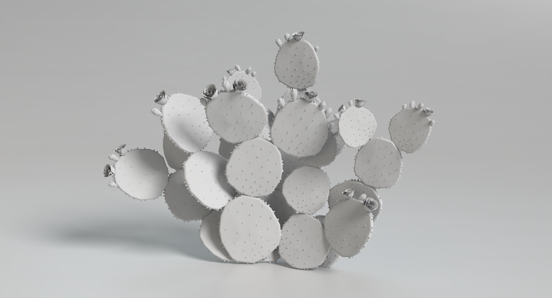 Prickly Pear Cactus 3D Model - TurboSquid 1394187